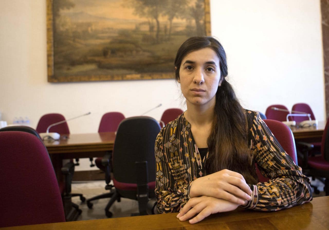 Nadia Murad: da schiava dell'Isis a candidata al Nobel per la Pace ... Nadia Murad: da schiava dell'Isis a candidata al Nobel per la Pace ...
