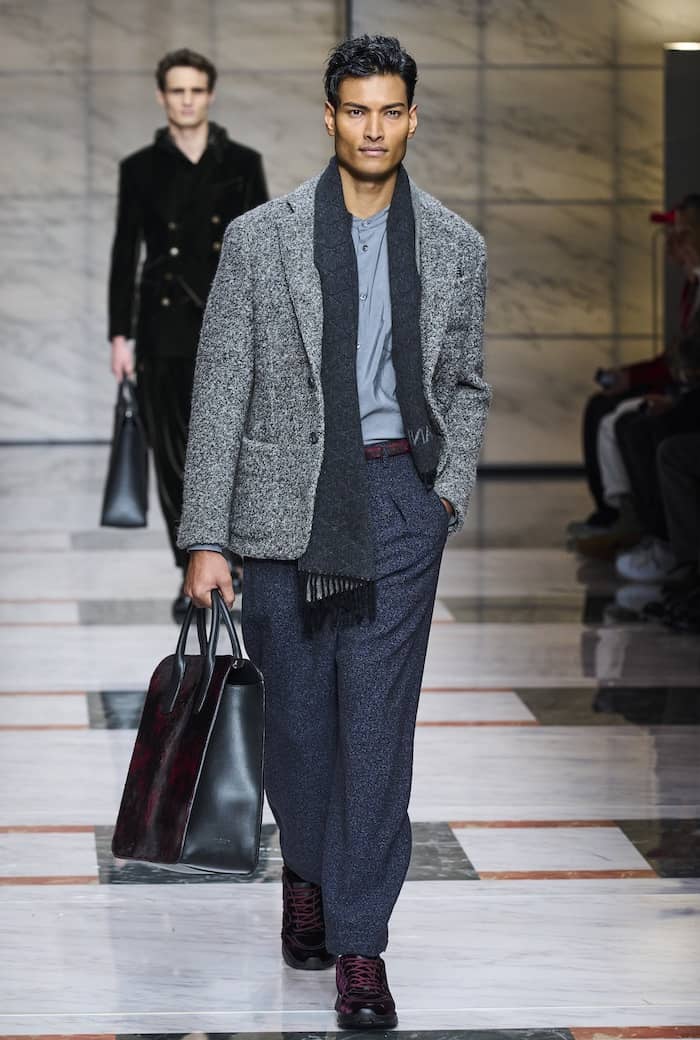 Moda Uomo inverno 2023-24. A Milano vince Armani - Donne Sul Web